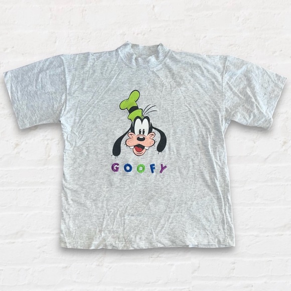 Disney | Shirts | Vintage 9s Disney Goofy Tee | Poshmark